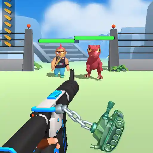 Upgrade Your Weapon - Shooter 🕹️ 3dActionShooter.com