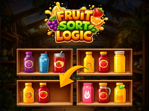Fruit Sort Logic 🕹️ 3dActionShooter.com